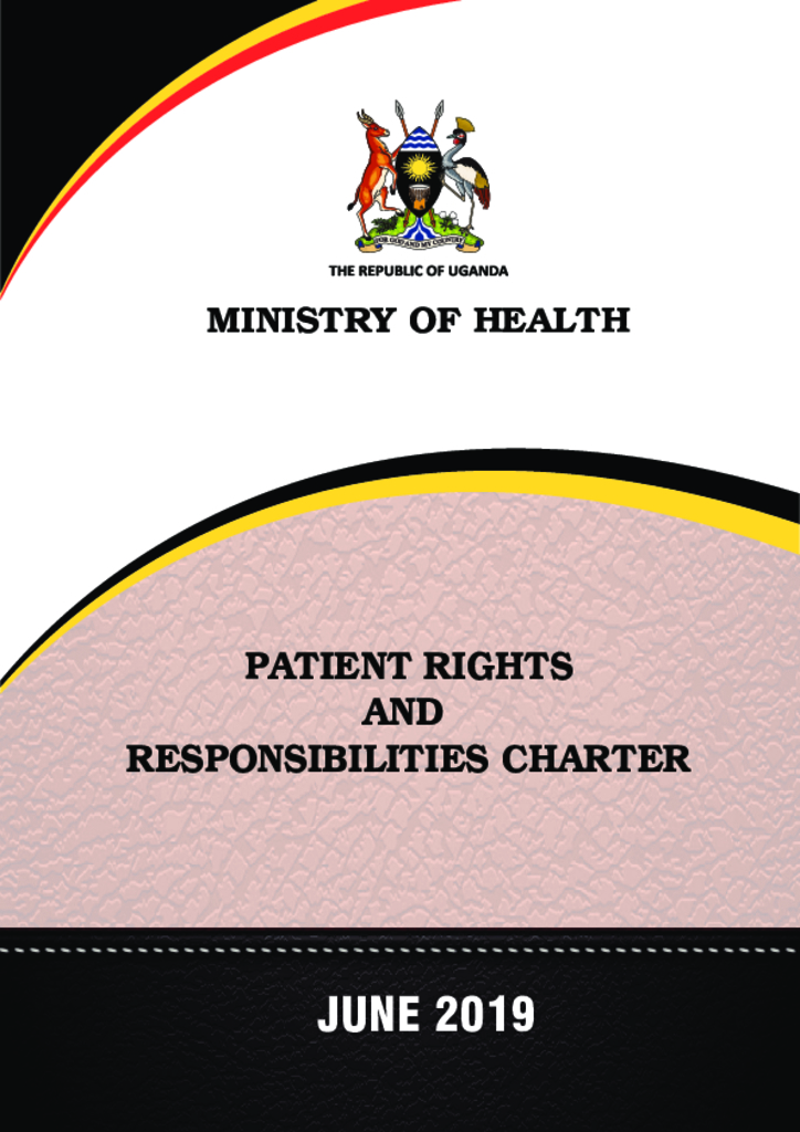 Patients Rights and Responsibilities Charter 2019 | MOH Knowledge Management Portal